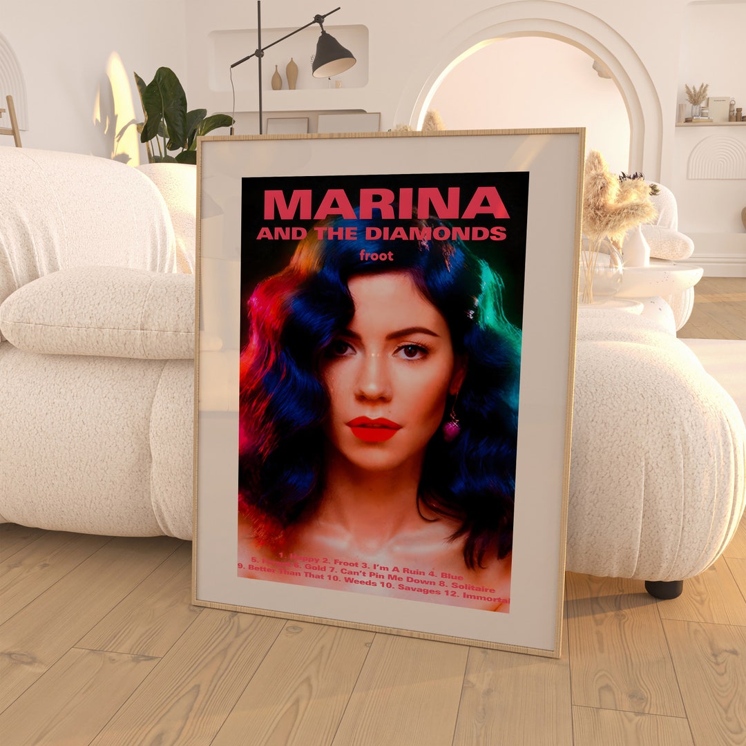 Marina and the Diamonds FROOT Album Poster / Room Decor / Music Decor ...