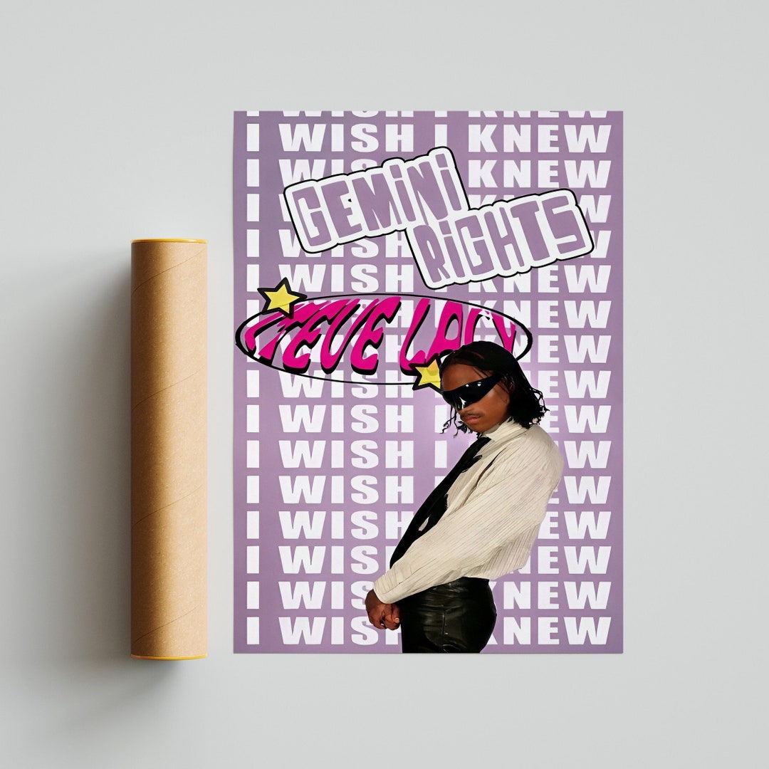 Steve Lacy Album Cover Poster Wall Art Home Decor - Etsy
