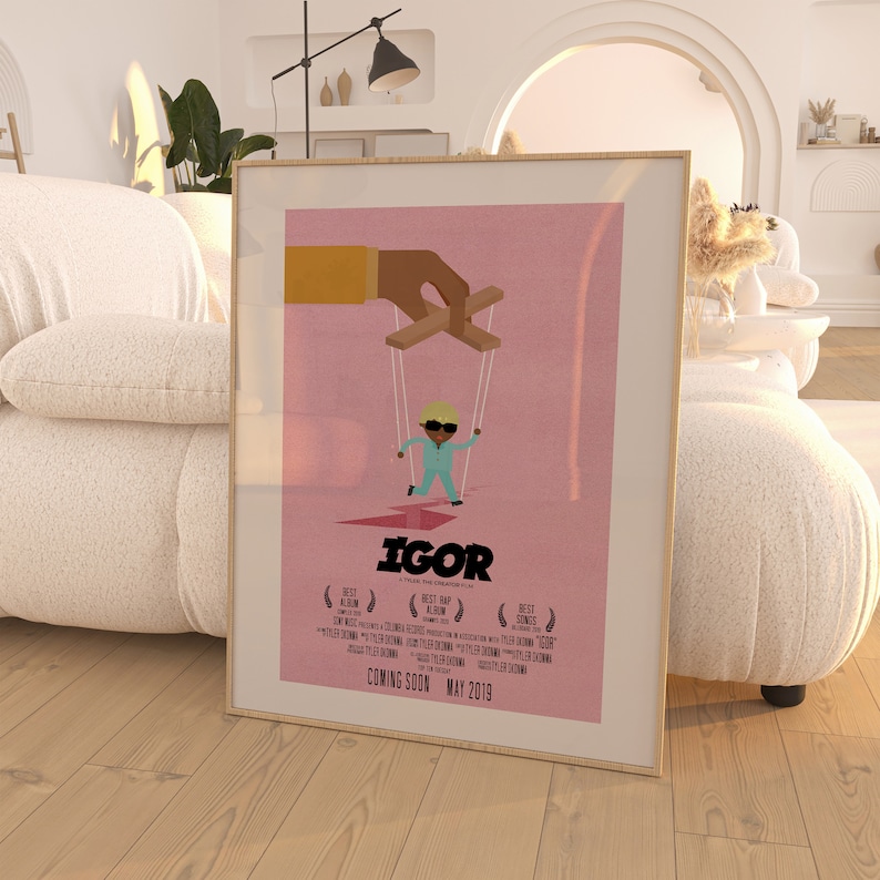 Tyler the Creator Igor Album Poster Album Cover Music Wall Art Home ...