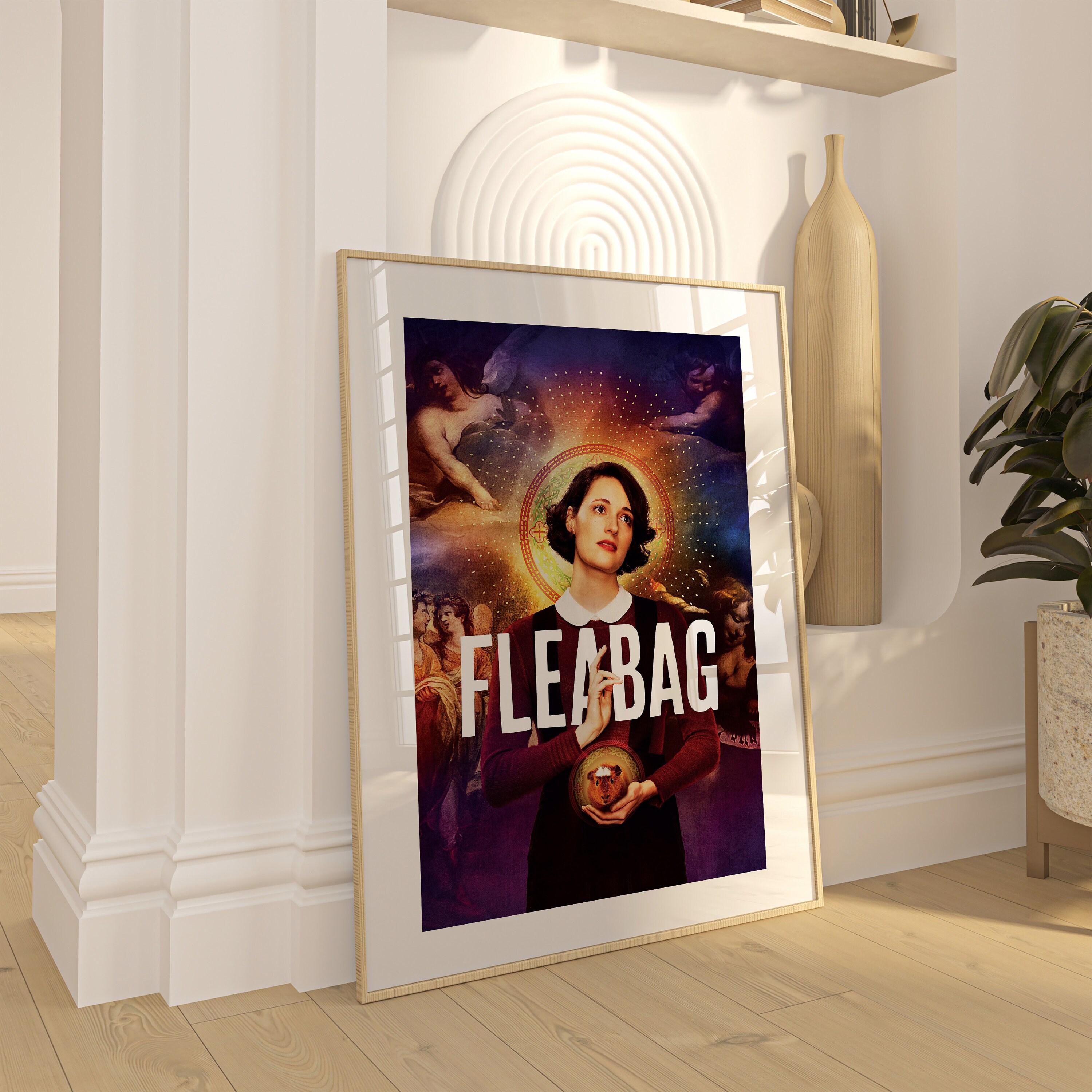 Fleabag TV Show Poster, Retro Style TV Show Poster, Phoebe Waller Poster Print, Home Wall Art ...