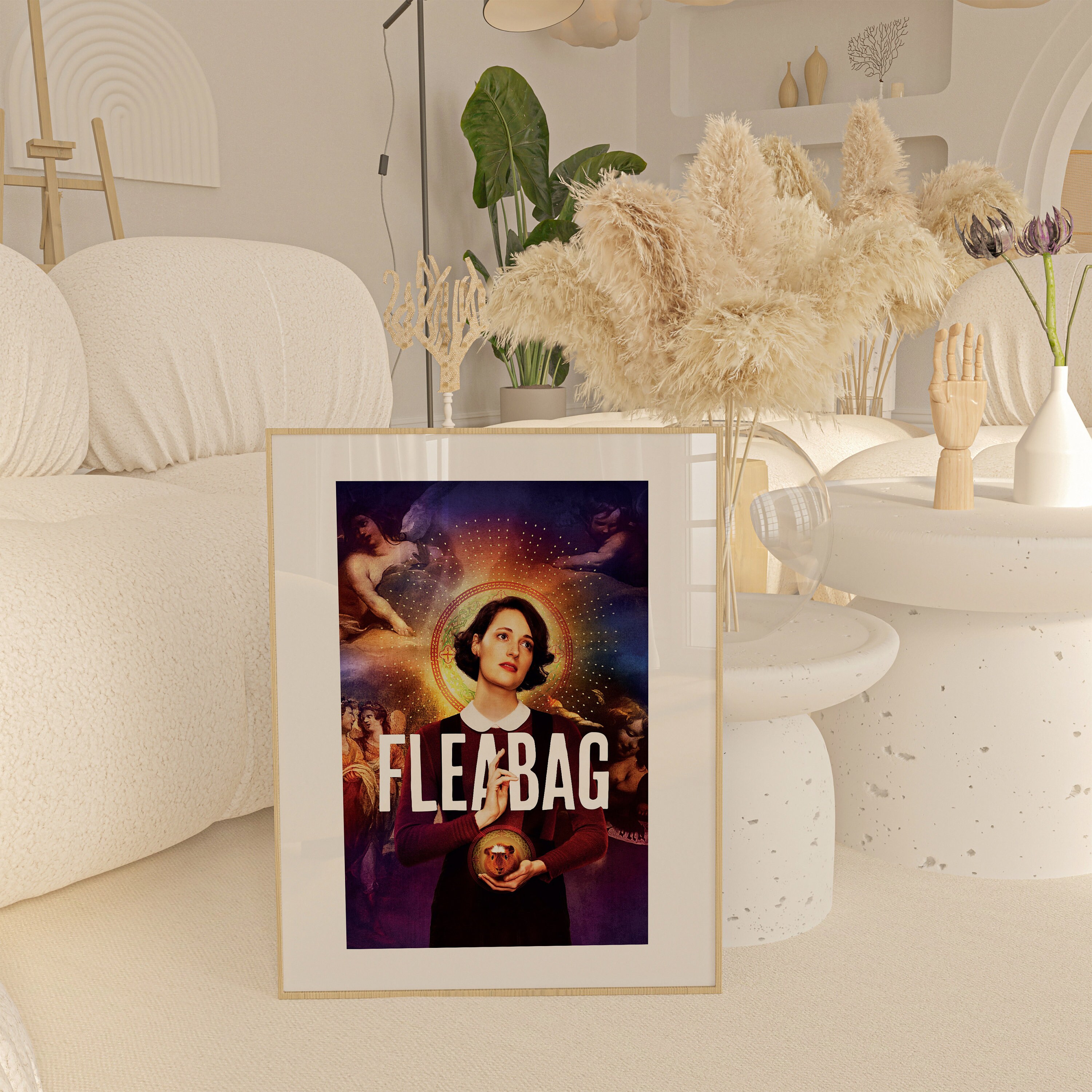 Fleabag TV Show Poster, Retro Style TV Show Poster, Phoebe Waller ...