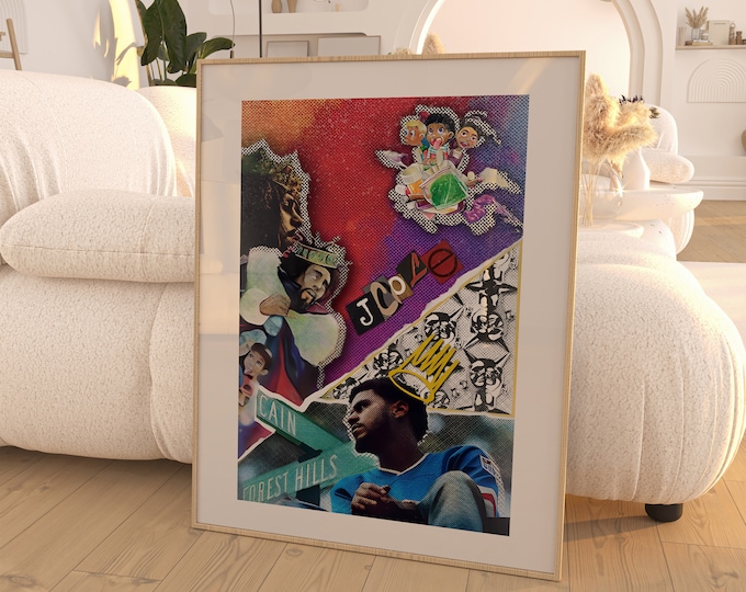 J. Cole Lyric Poster - Etsy