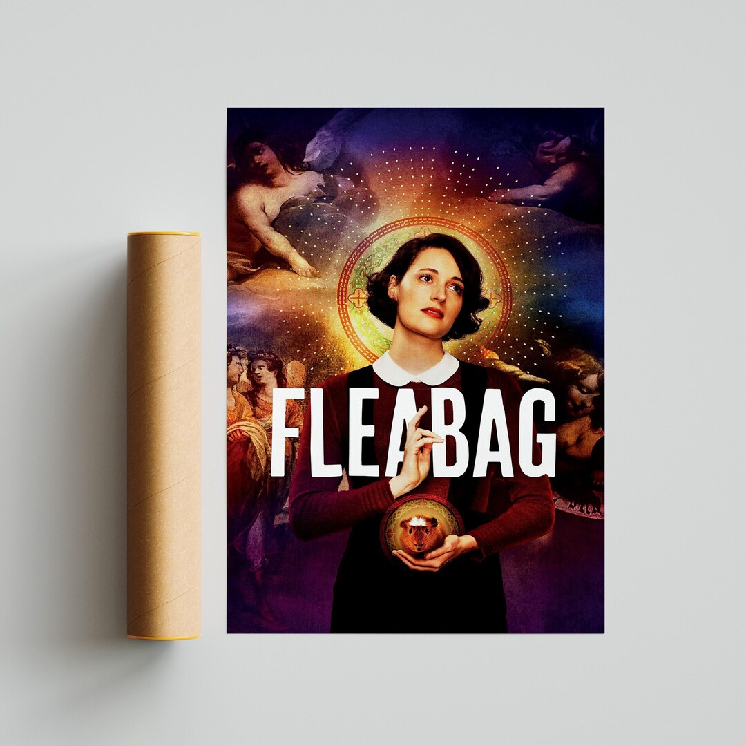 Fleabag TV Show Poster, Retro Style TV Show Poster, Phoebe Waller ...