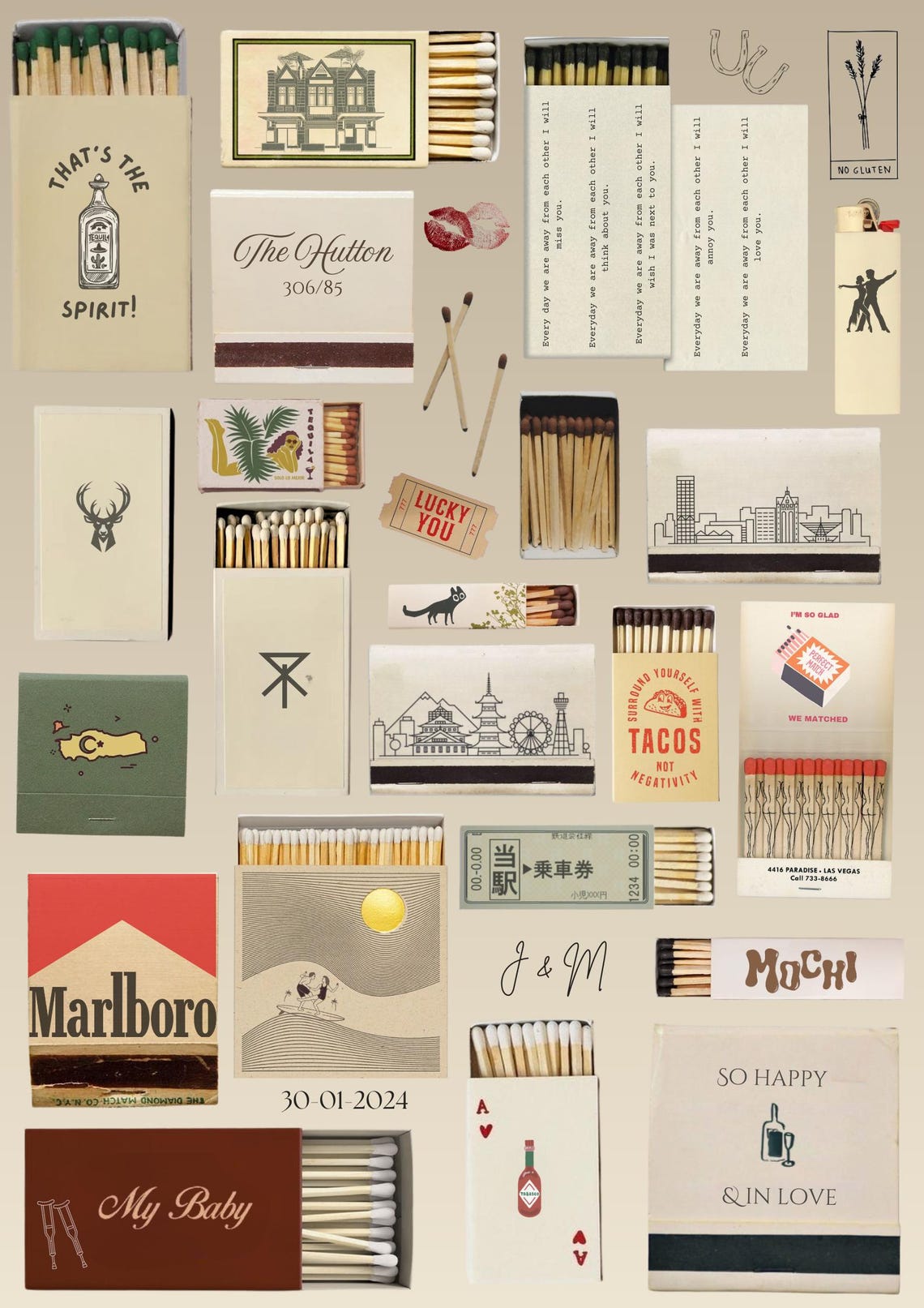 Matchbox Poster Template for Partners - Etsy Australia