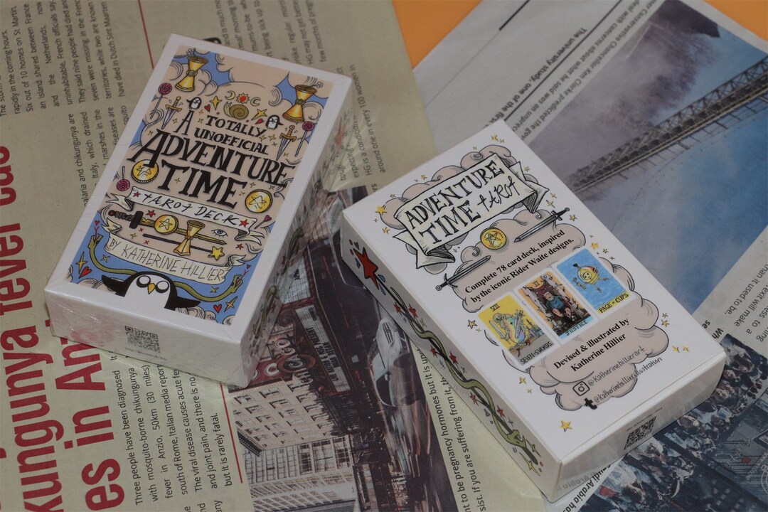 Adventure Time 78 Card Complete Deck With Finn and Jake Game, Art Cards ...