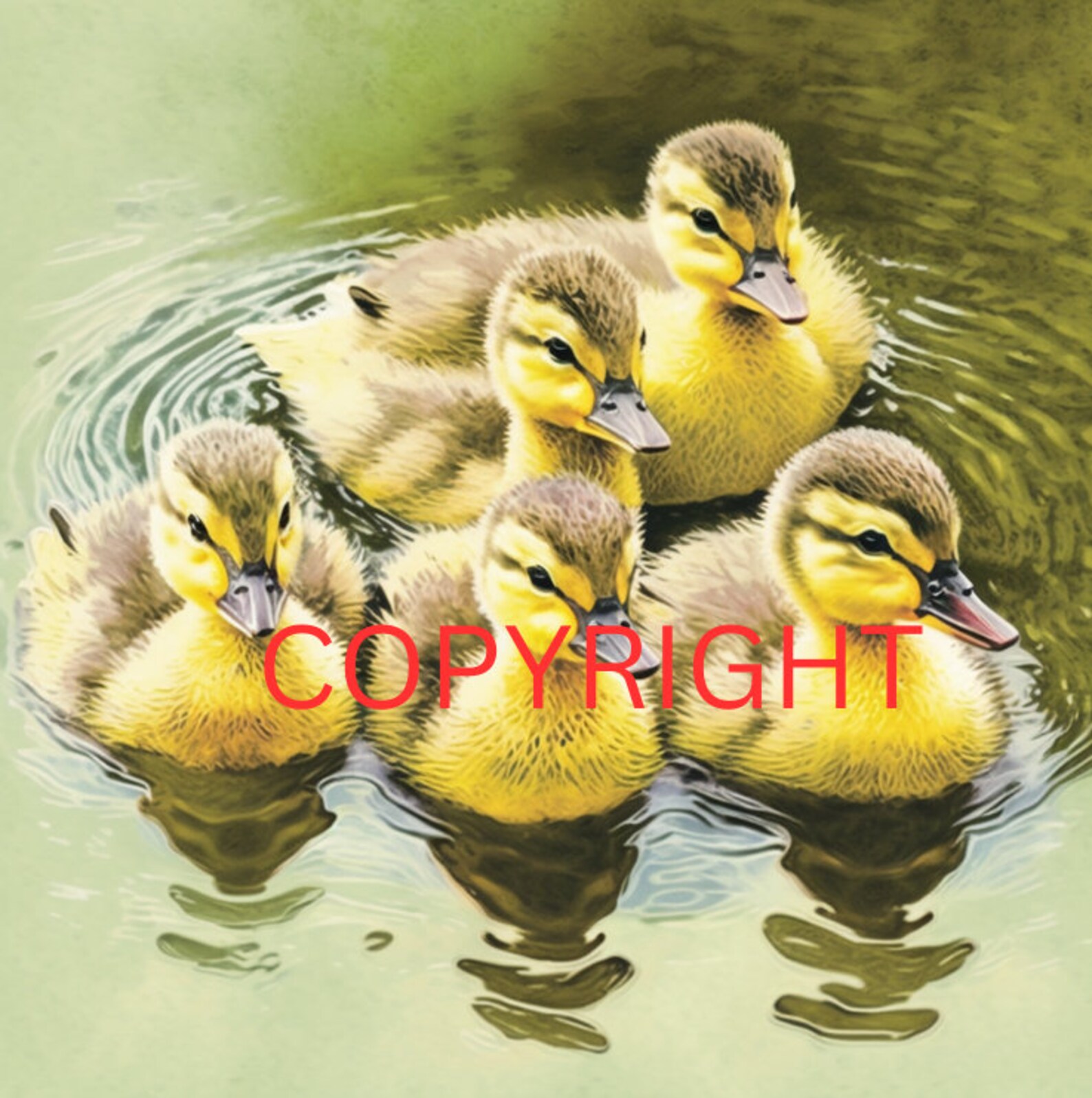 Eight Duck Flashcards - Etsy