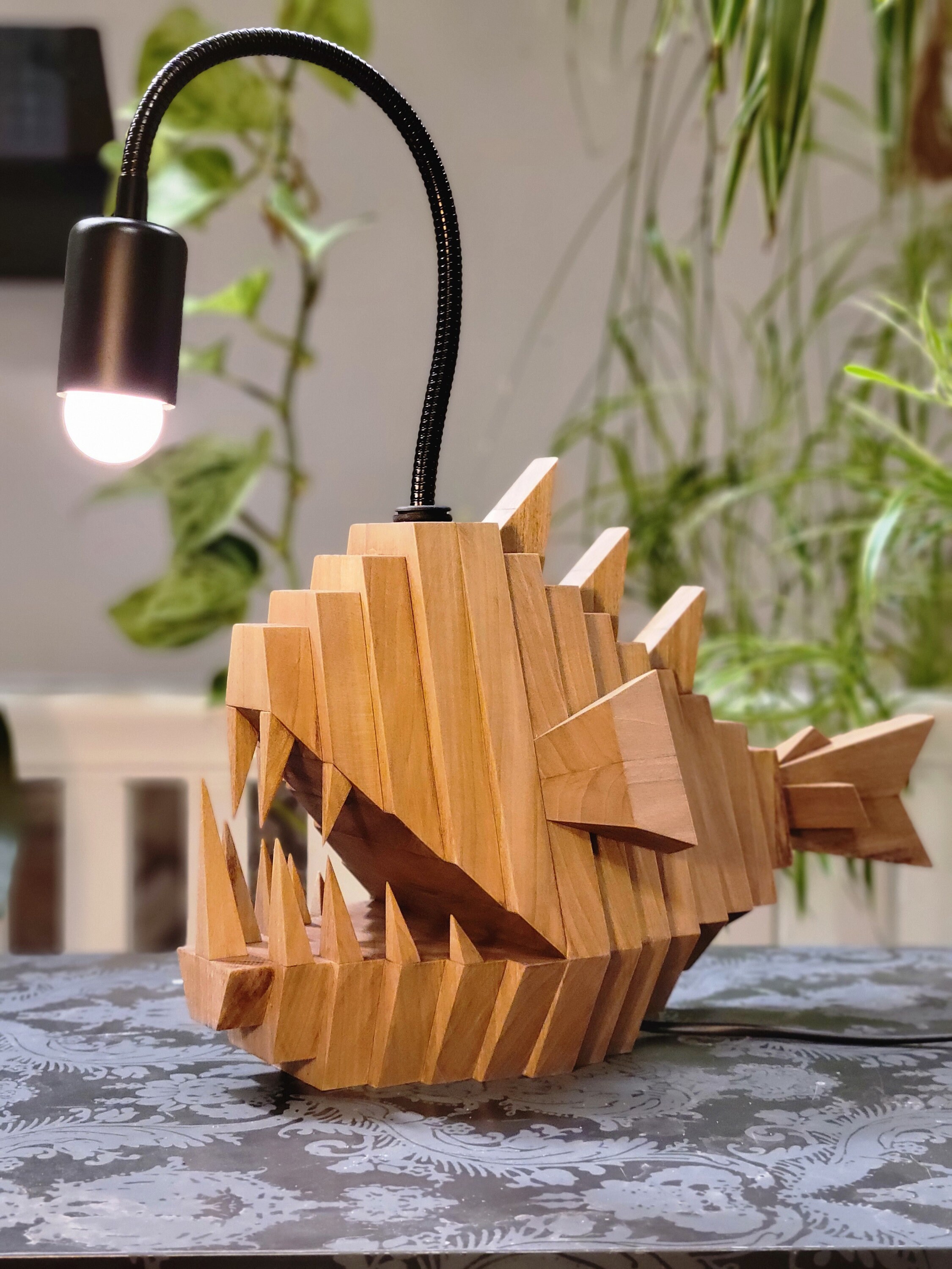 Anglerfish Lamp - Etsy