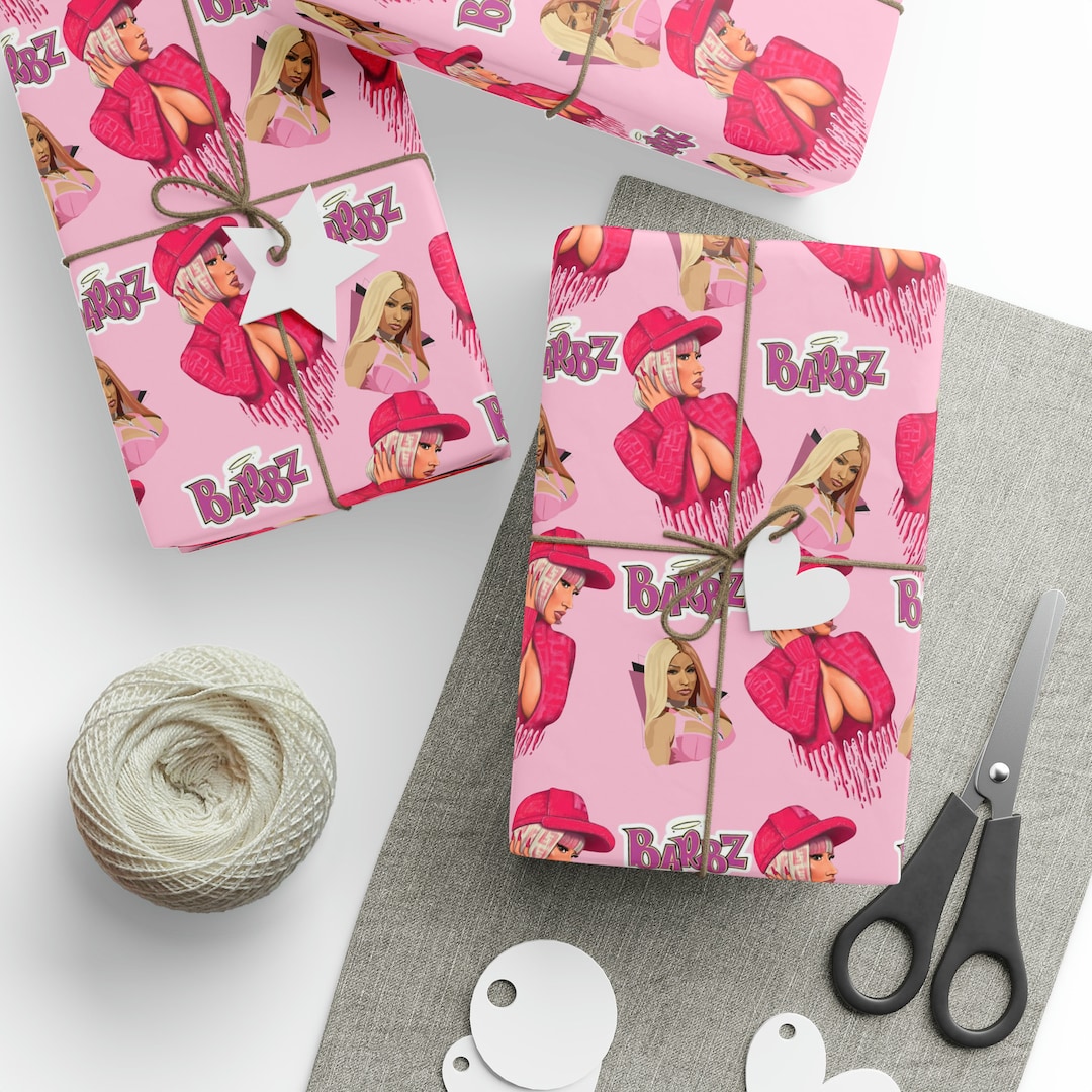 Hip Hop Gift Wrapping Paper Rapping Paper Funny Wrapping Paper Novelty ...