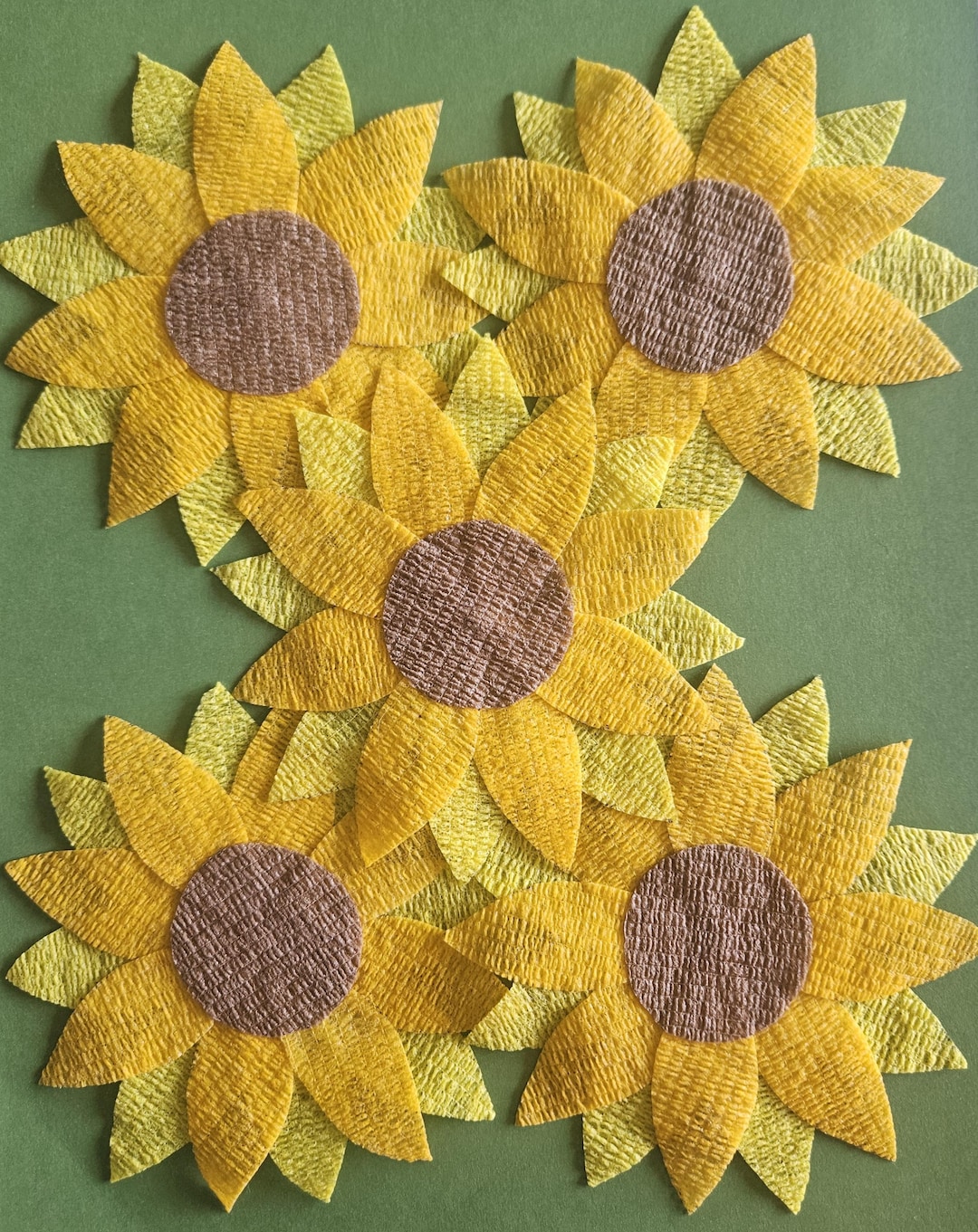5ct Sunflower Vet Wrap Art ~4 Inch - Etsy