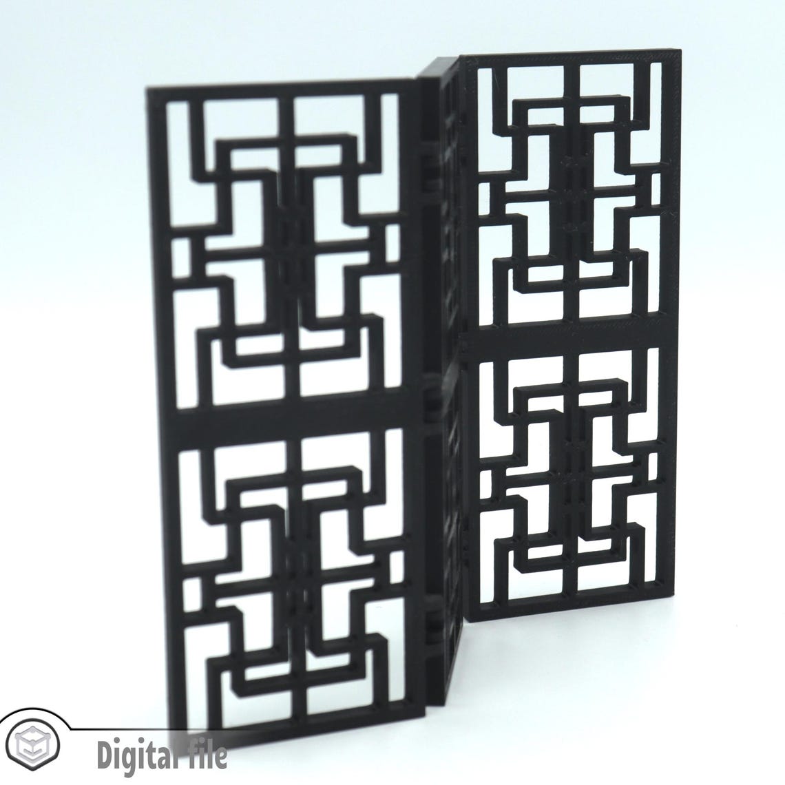1:12 Miniature Room Divider Oriental 2, Print-in-place 3d Stl File - Etsy