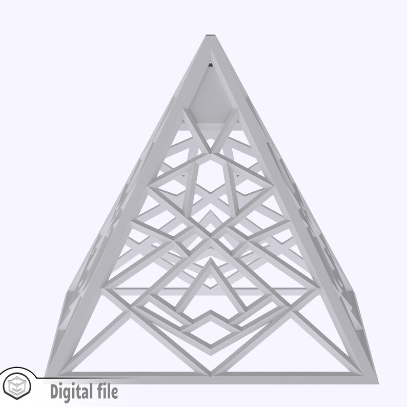 Pendant Lamp #2 3D Printed STL File - Etsy