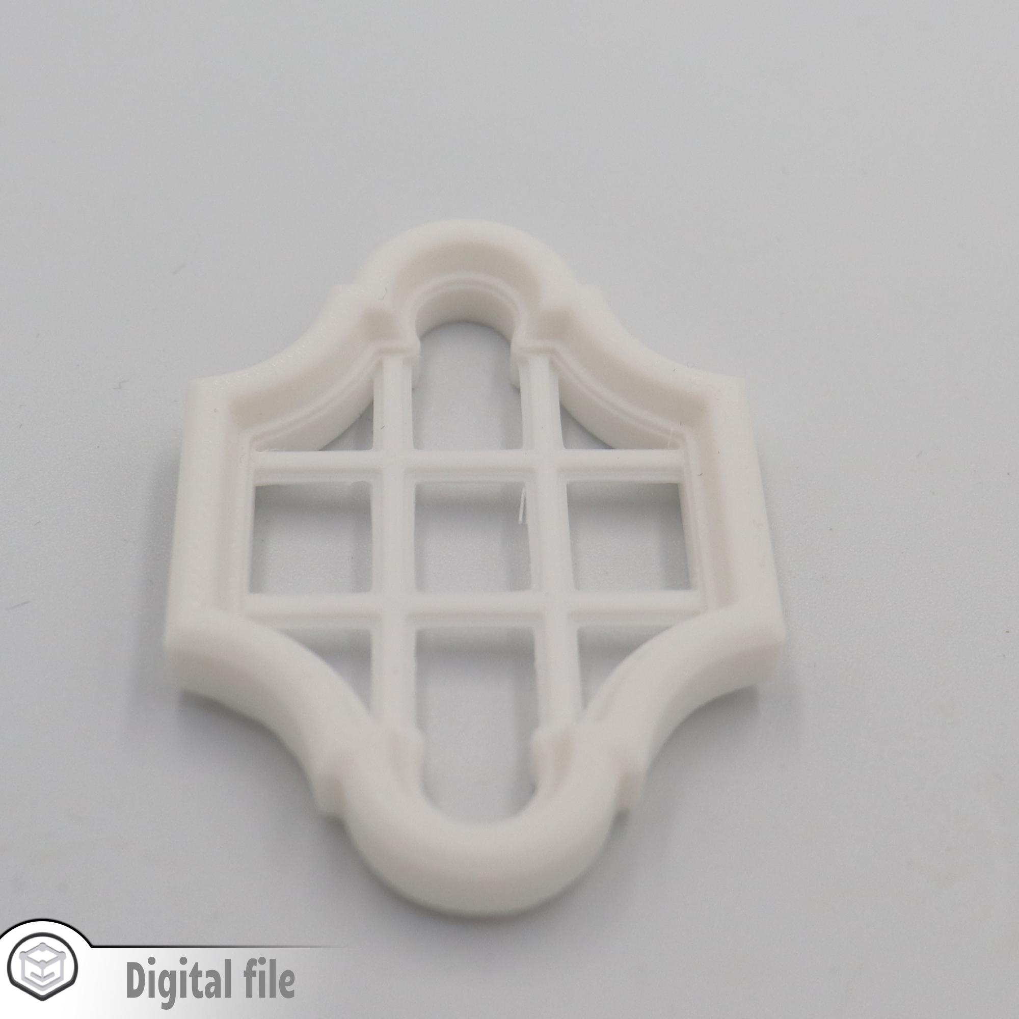 1:12 Miniature Vintage Window 3d Stl File - Etsy