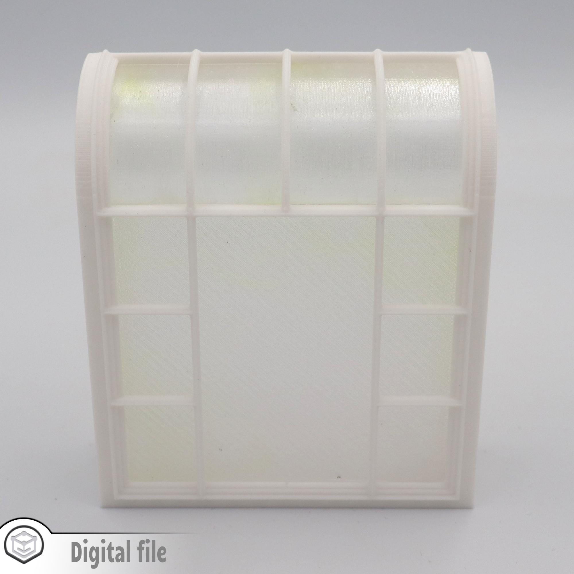 1:12 Miniature Bay Window Greenhouse Multi-color and Multi-material ...