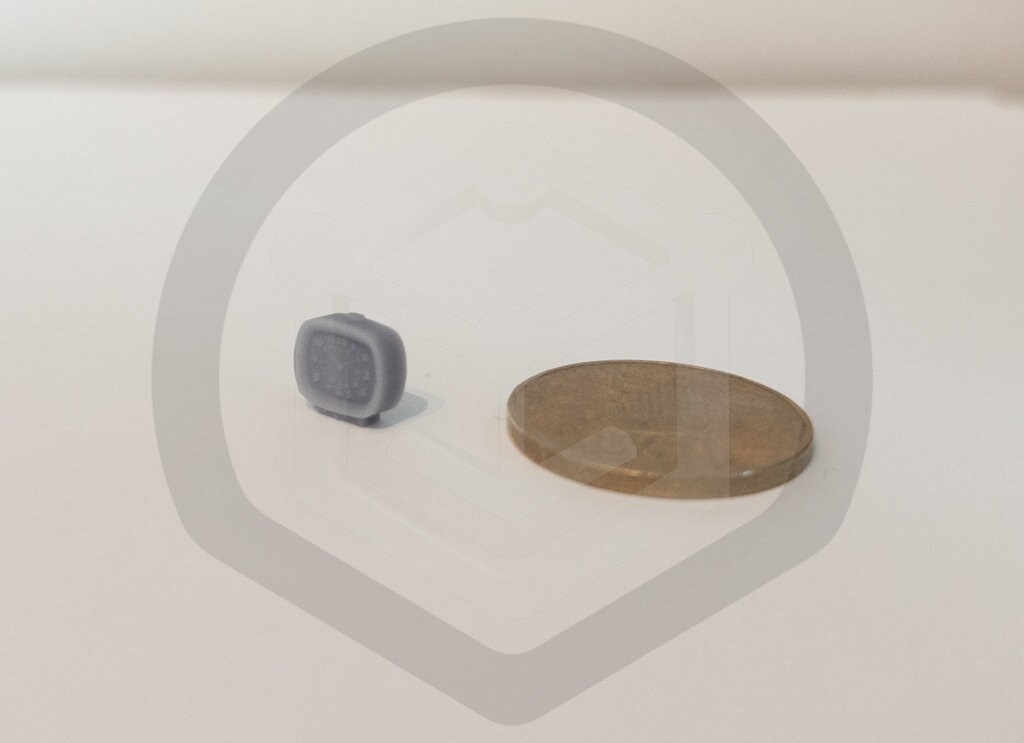 1:12 Miniature Small Classic Alarm Clock 3d Stl File - Etsy