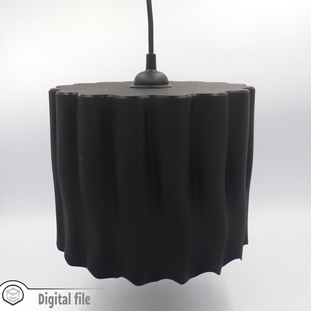 Pendant Lamp #10 3D Printed STL File - Etsy