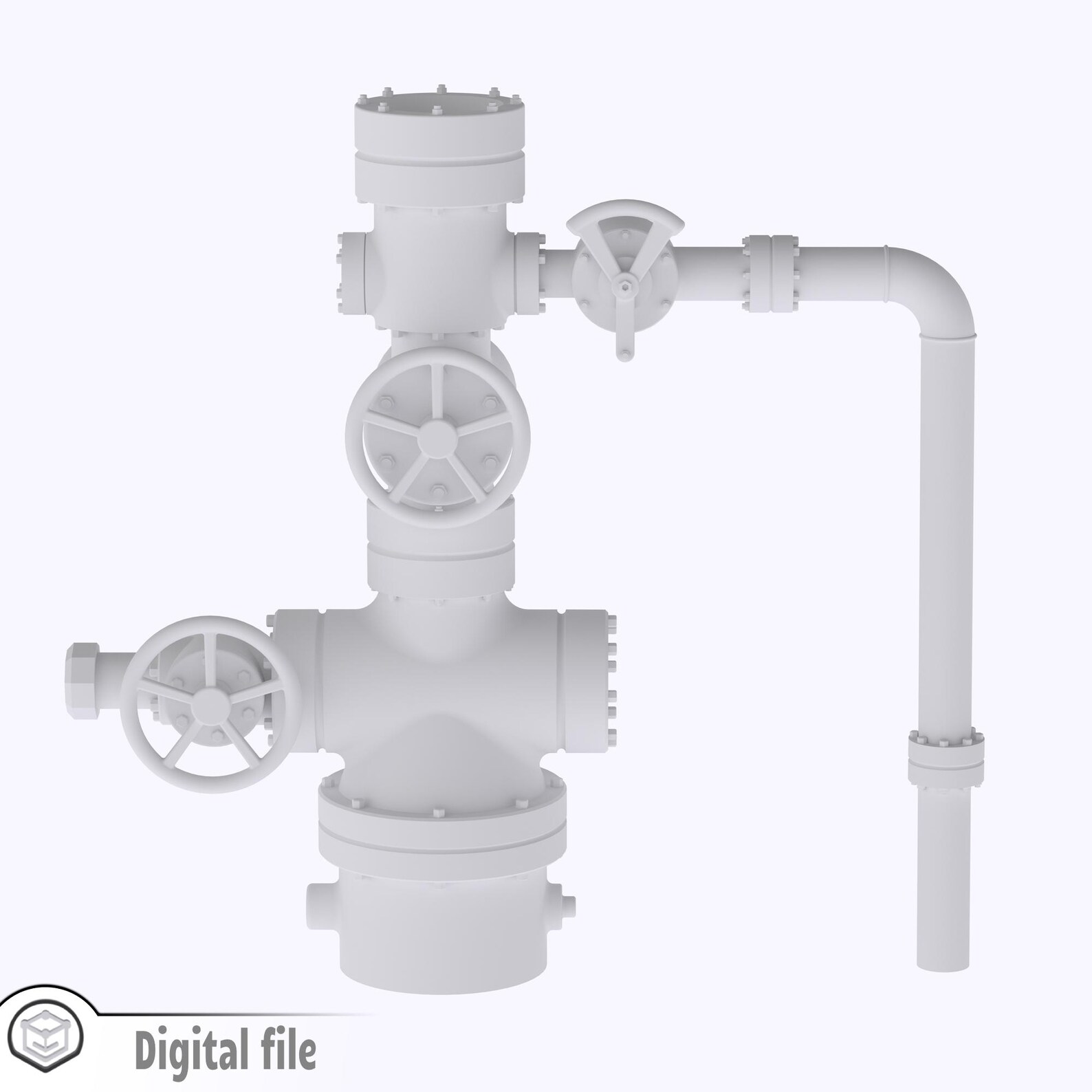 1:87 HO Oil Well Valve Train Model 3D Stl File - Etsy