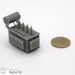 1:87 HO Scale Big Electrical Transformer Station Train Model 3D Stl ...