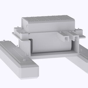 1:87 HO Scale Rail Switch Box 2 Train Model 3D Stl File - Etsy