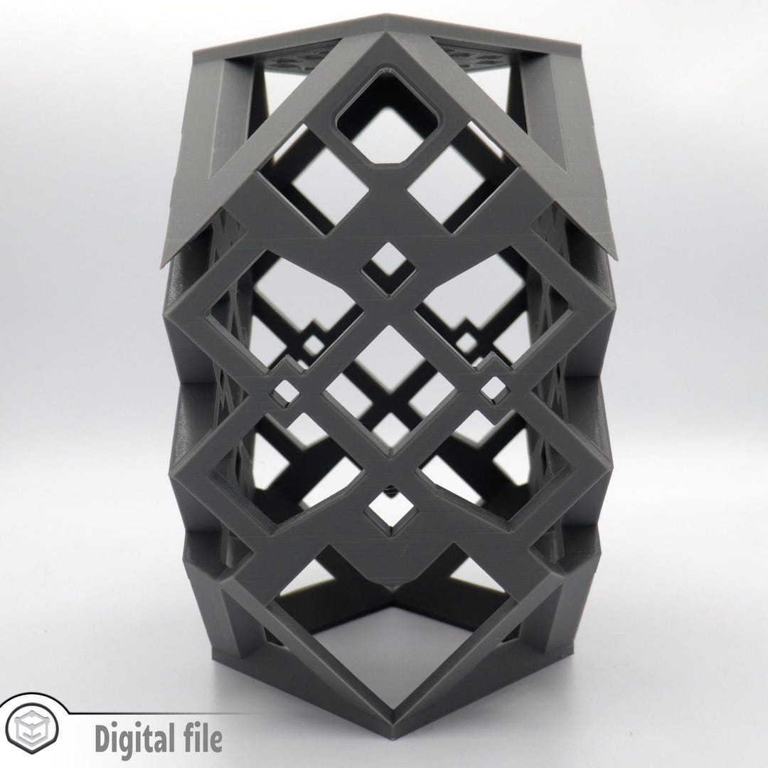 Pendant Lamp #9 3D Printed STL File - Etsy