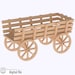 1:87 HO Scale Wooden Cart Train Model 3D Stl File - Etsy
