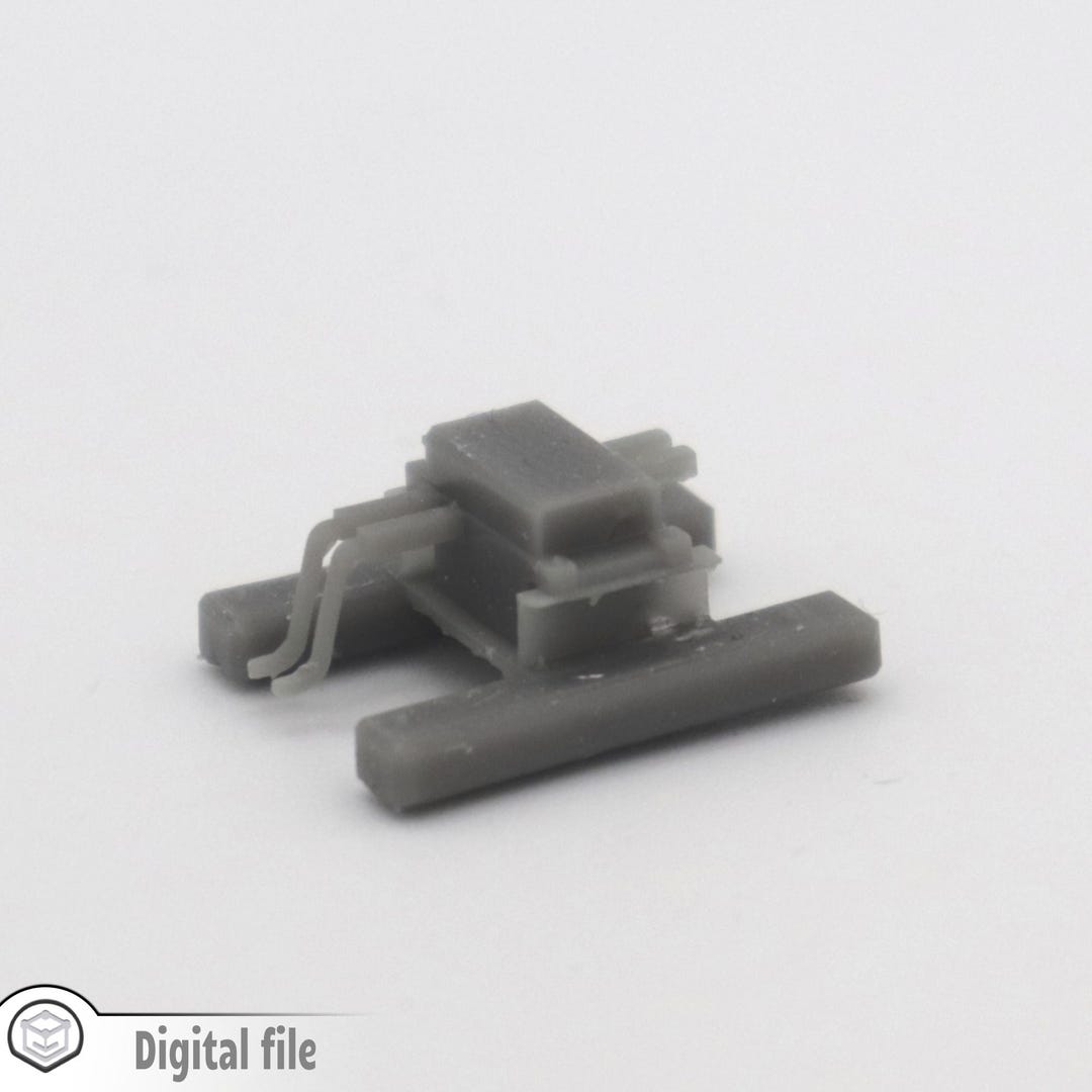 1:87 HO Scale Rail Switch Box #2 Train Model 3D Stl File - Etsy