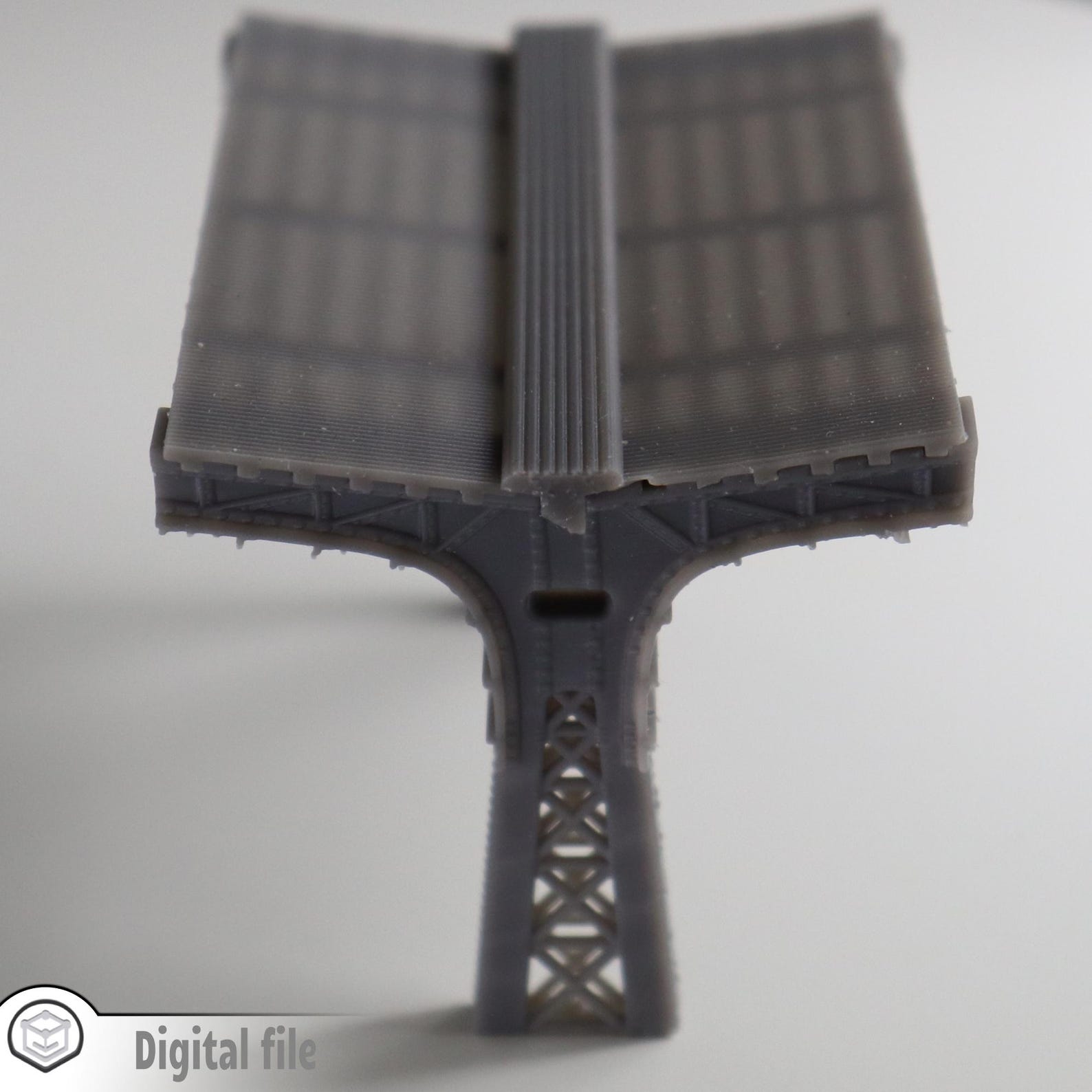 1:87 HO Train Station Outdoor Platform #1 Train Model 3D Stl File - Etsy