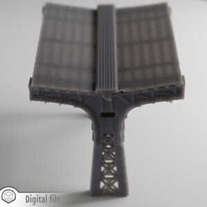 1:87 HO Train Station Outdoor Platform #1 Train Model 3D Stl File - Etsy