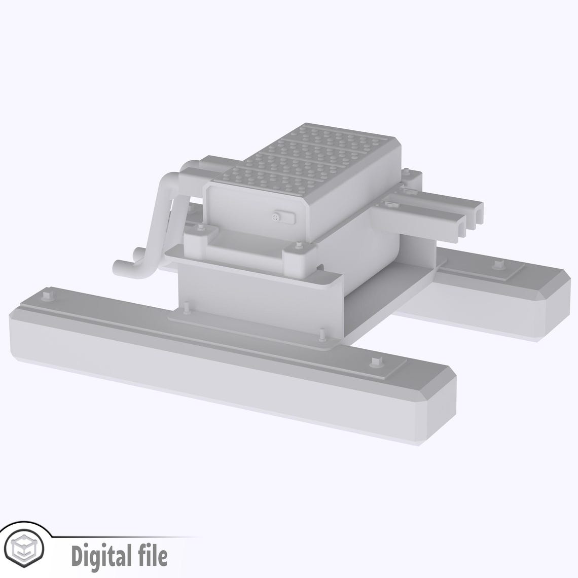 1:87 HO Scale Rail Switch Box #2 Train Model 3D Stl File - Etsy