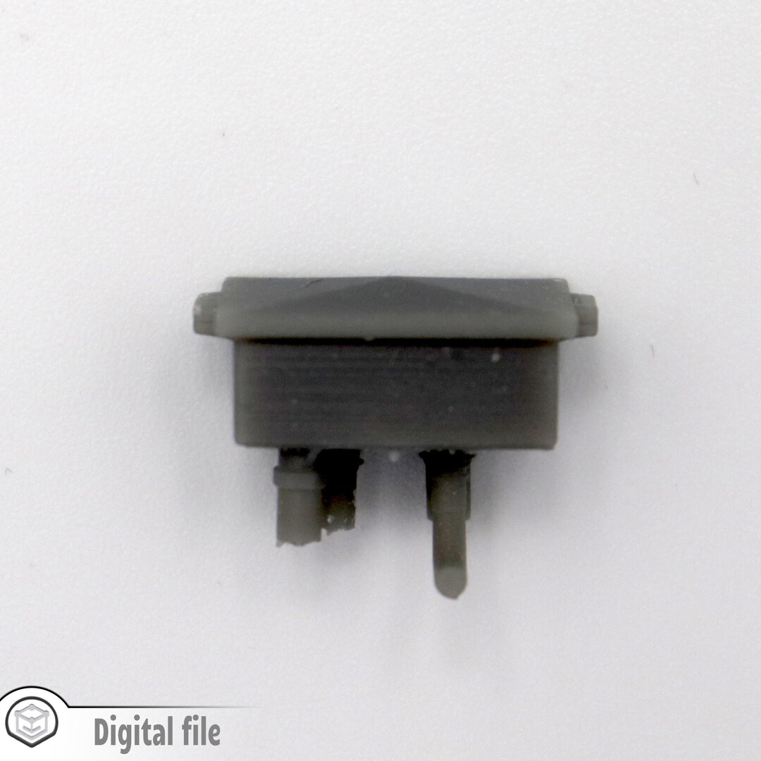 1:87 HO Scale Rail Switch Box-electric Train Model 3D Stl File - Etsy