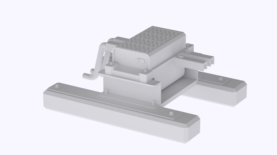 1:87 HO Scale Rail Switch Box 2 Train Model 3D Stl File - Etsy