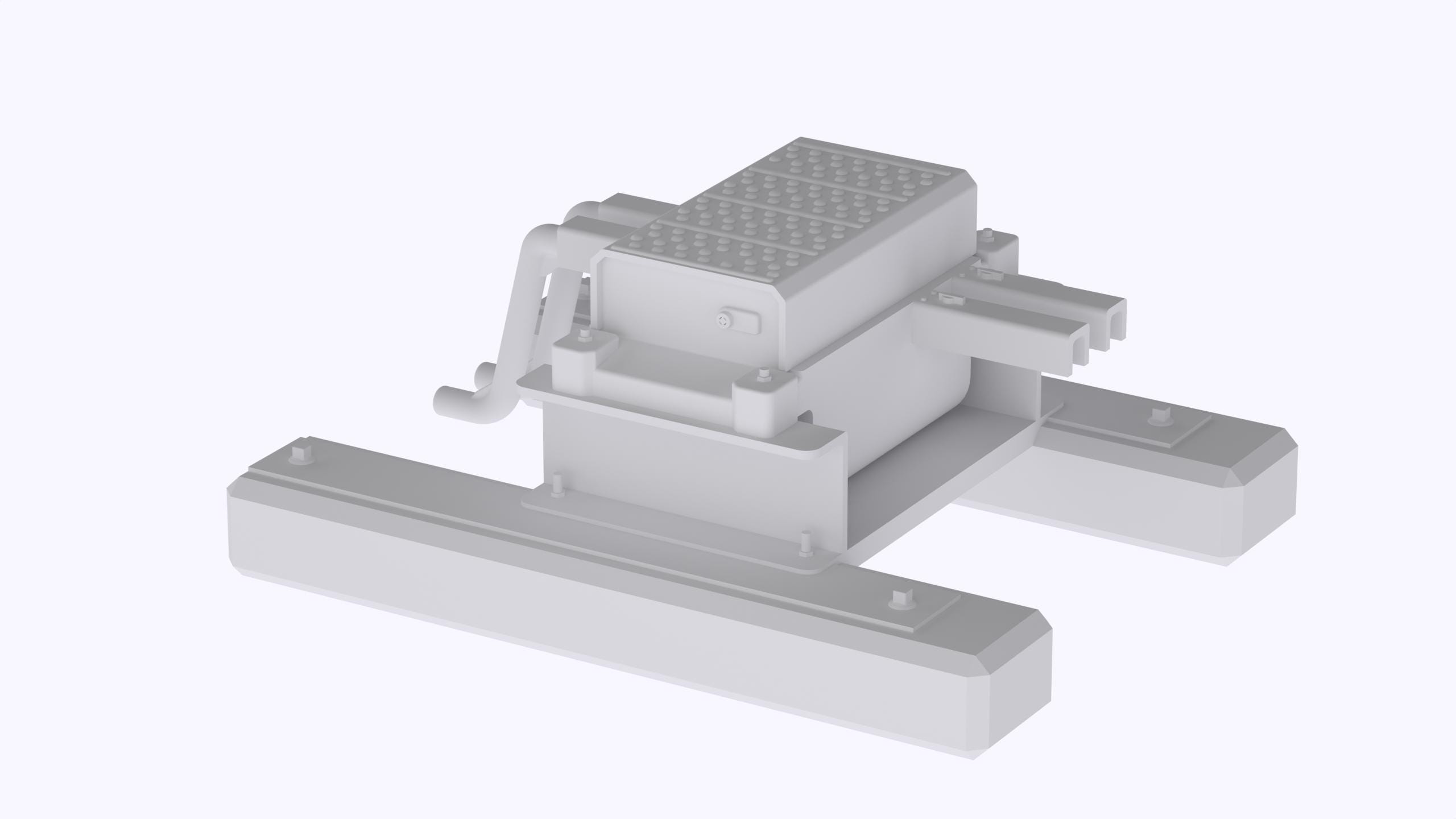 1:87 HO Scale Rail Switch Box 2 Train Model 3D Stl File - Etsy
