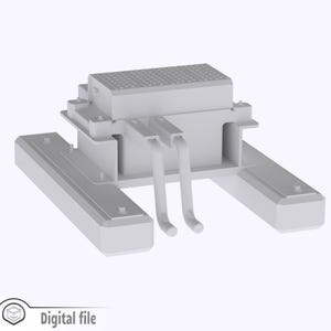1:87 HO Scale Rail Switch Box #2 Train Model 3D Stl File - Etsy