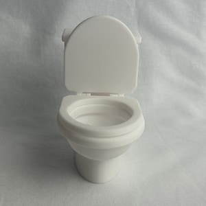 1:12 Miniature Bathroom Modern Toilet 3d Stl File - Etsy