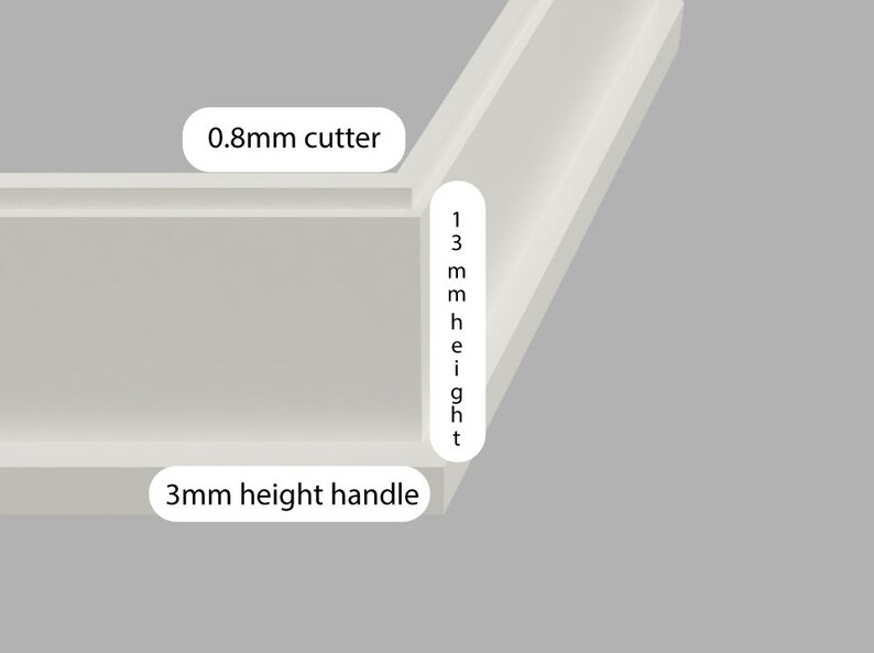 Cookie Cutter Emoji Face With Diagonal Mouth Cutterstamp 3d Stl File - Etsy