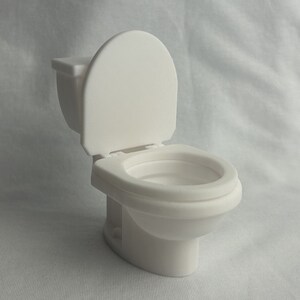 1:12 Miniature Bathroom Modern Toilet 3d Stl File - Etsy