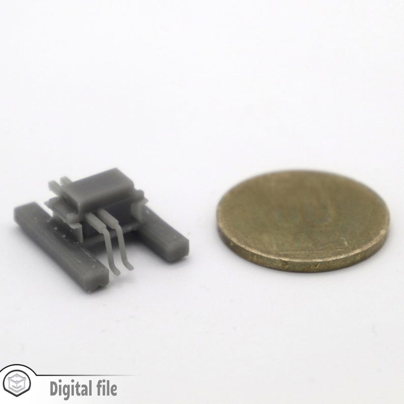 1:87 HO Scale Rail Switch Box #2 Train Model 3D Stl File - Etsy