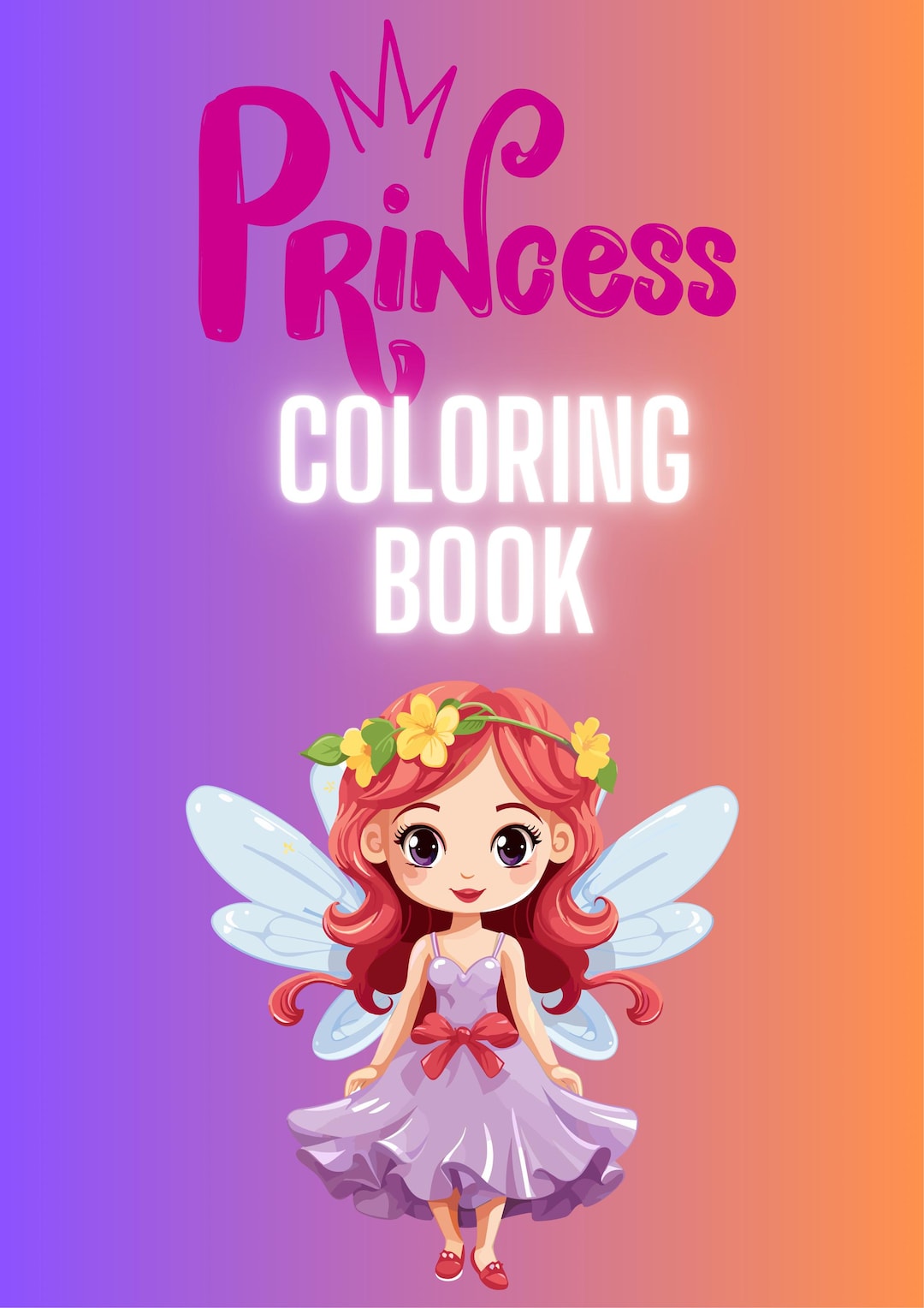 Princess Coloring Book | Printable Fairy Tale Activity for Kids | 51 ...