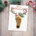 Reindeer Christmas Footprint Craft Christmas Baby Craft - Etsy