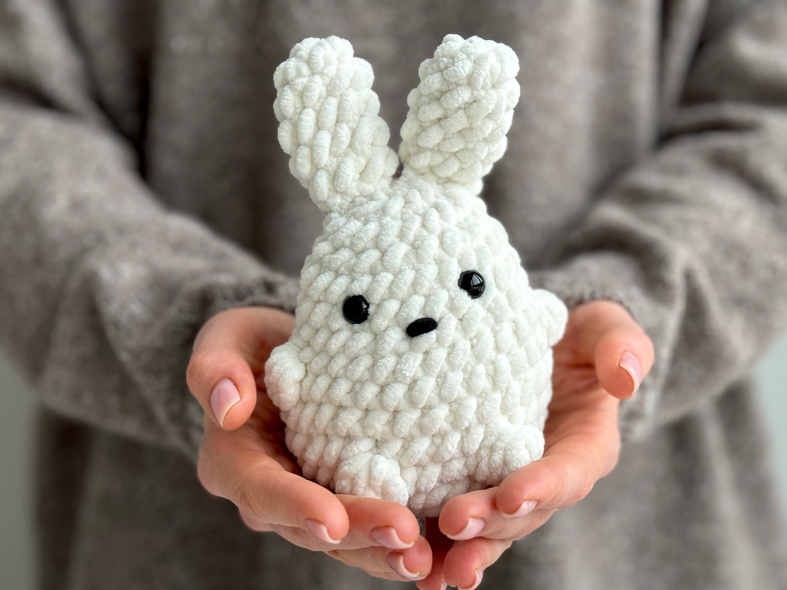 Benny the Bunny Crochet Pattern Cute Rabbit Plushie Pattern Easy ...