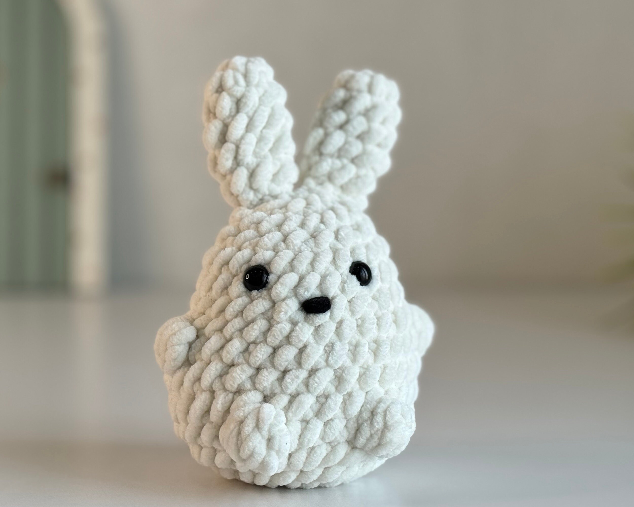 Benny the Bunny Crochet Pattern Cute Rabbit Plushie Pattern Easy ...
