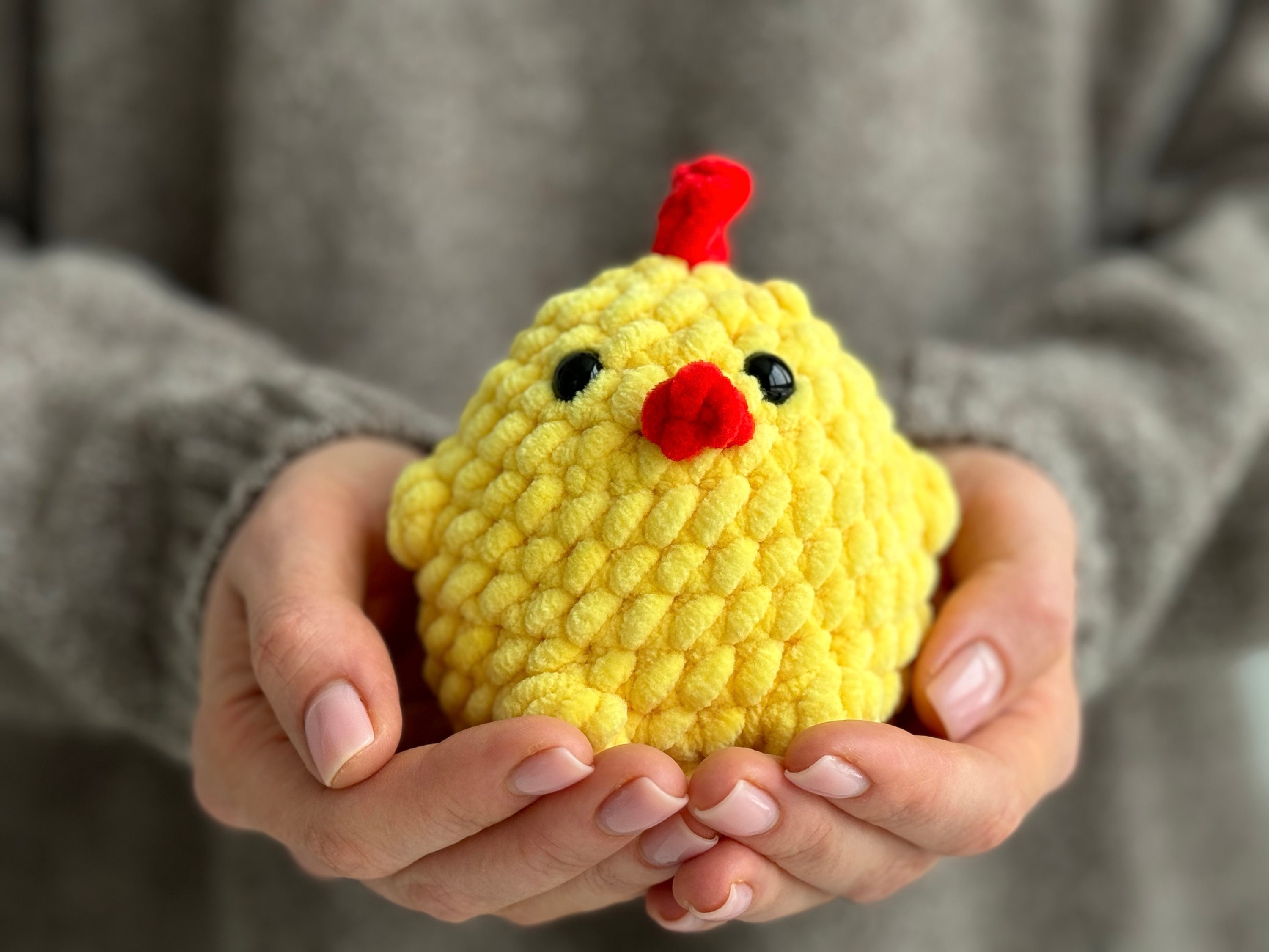 Charlie the Chick Crochet Pattern Cute Chicken Plushie Pattern Easy ...