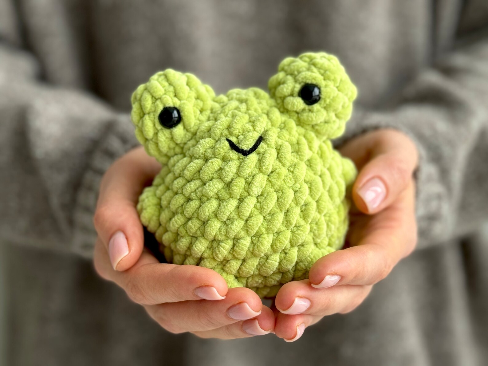Fred the Frog Crochet Pattern Cute Frog Plushie Pattern Easy Amigurumi ...