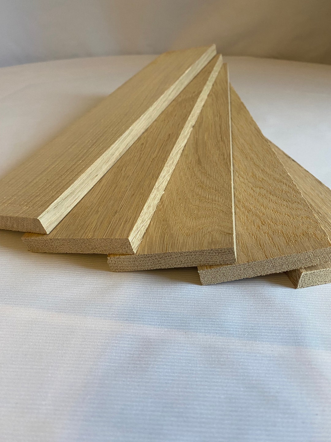 A Strip of Oak Board Frieze for a DIY Enthusiast on the Window Sill ...