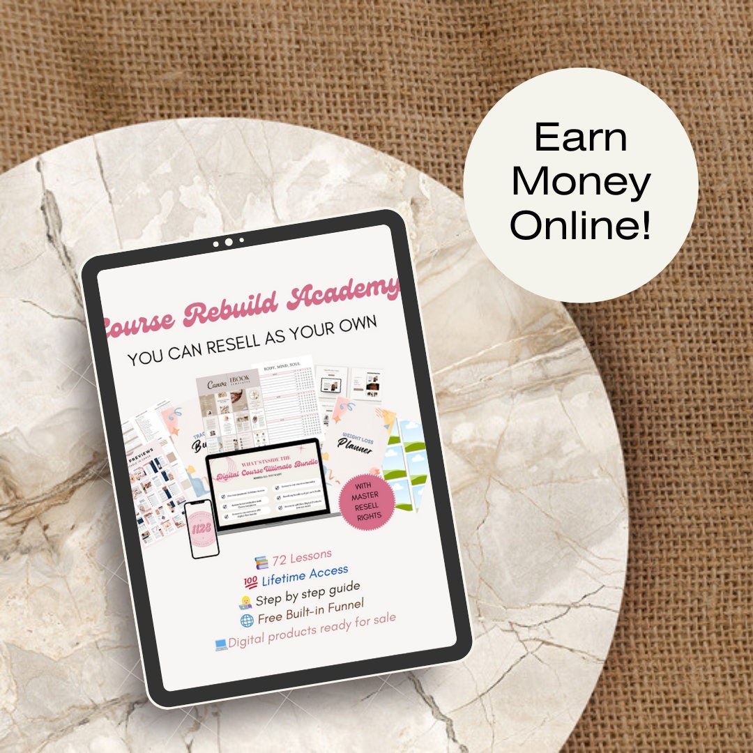 Done for You Digital Course Marketing With Master Resell Rights ...