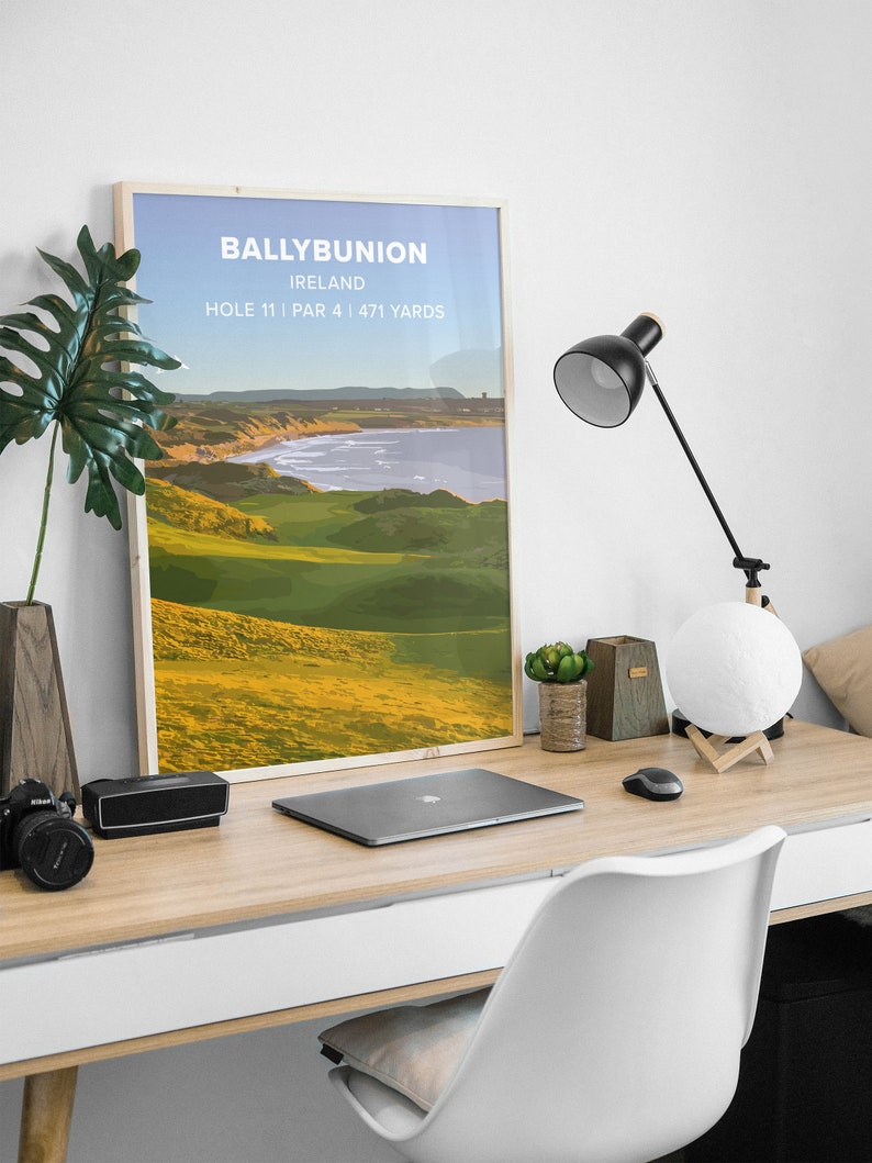 Ballybunion Golf Print | Old Course Golf Poster | Golf Wall Art ...