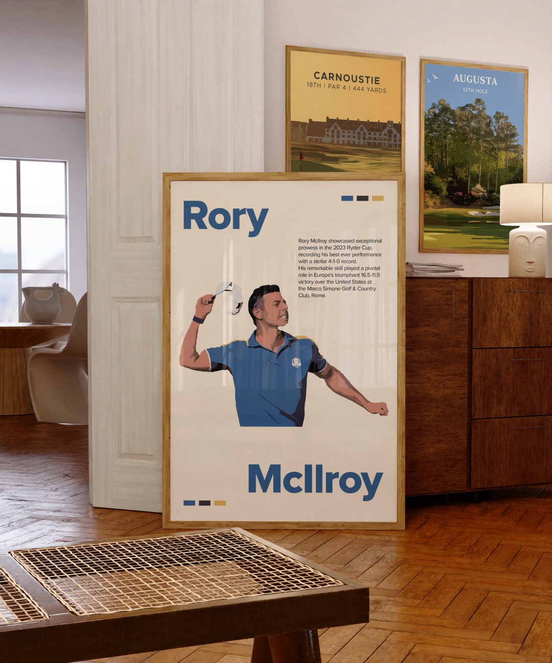 Rory Mcilroy Poster | Golf Poster | Golf Artwork | Sports Poster ...