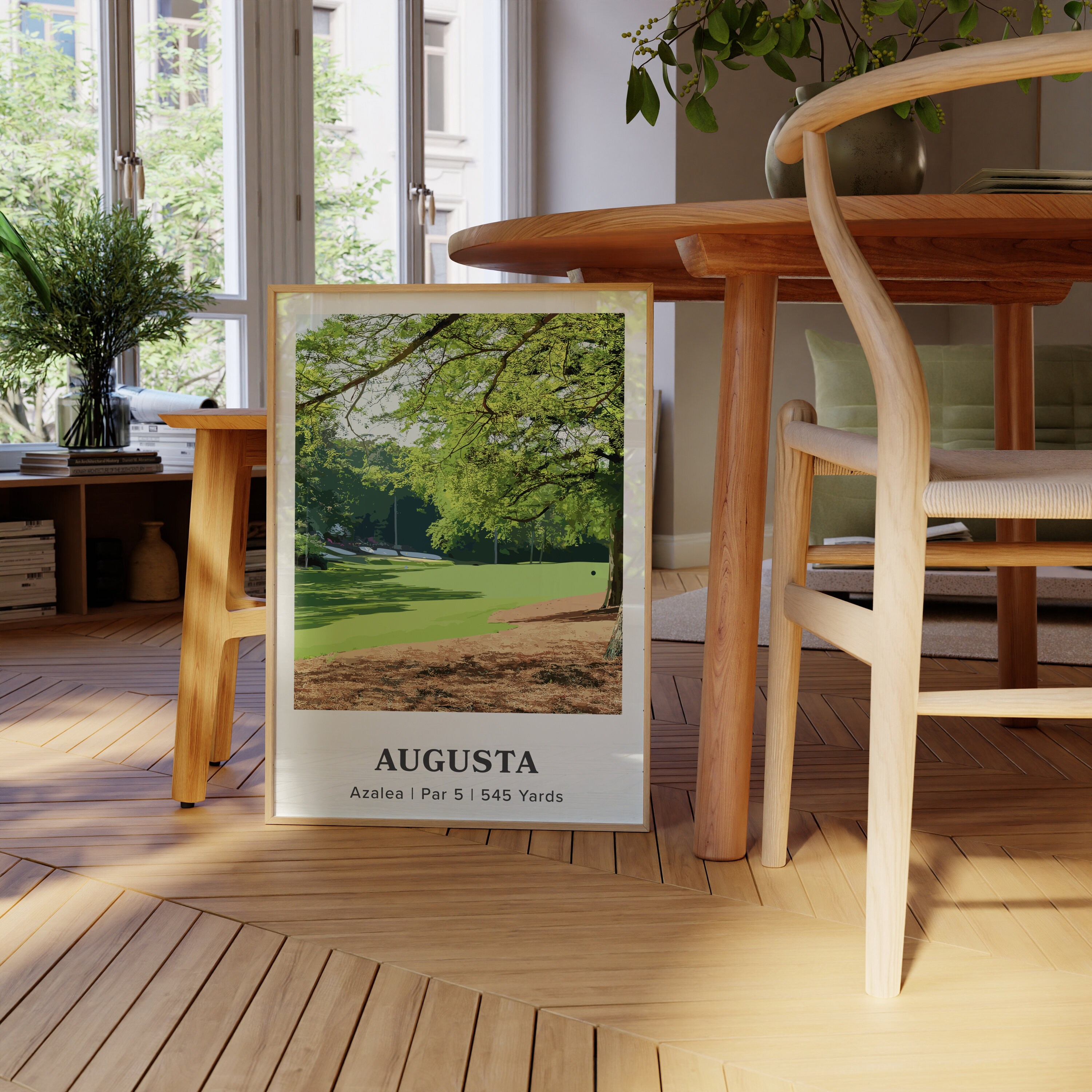 Augusta National Modern Golf Print | Masters Golf Print | Golf Poster ...