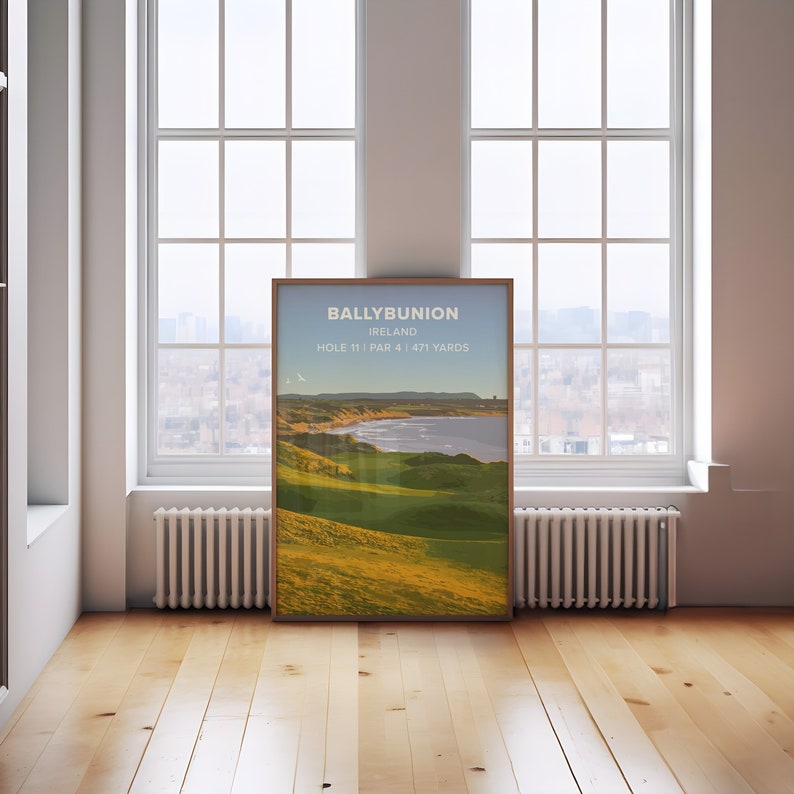 Ballybunion Golf Print | Old Course Golf Poster | Golf Wall Art ...