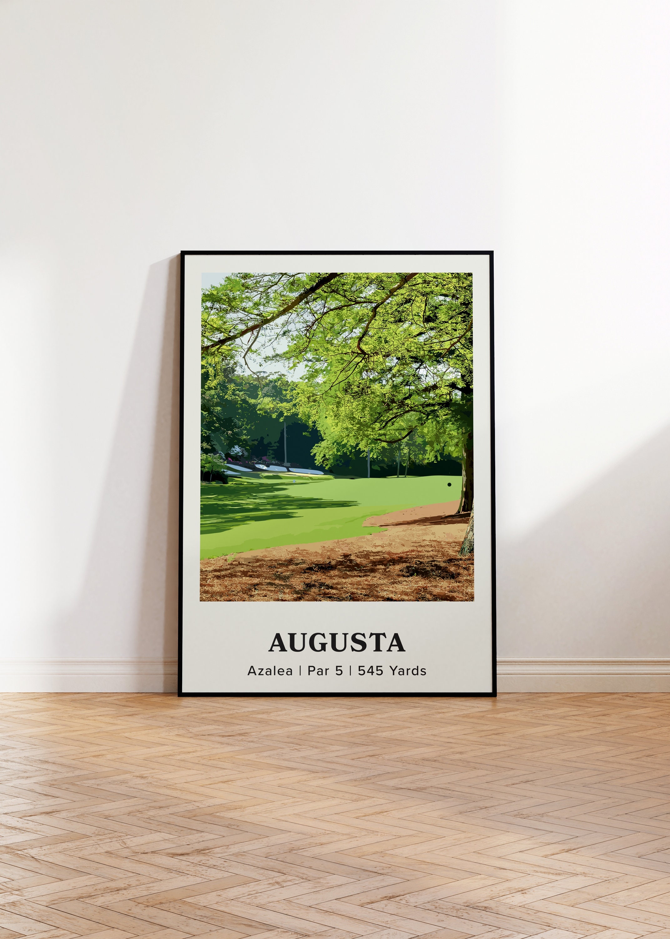 Augusta National Modern Golf Print | Masters Golf Print | Golf Poster ...