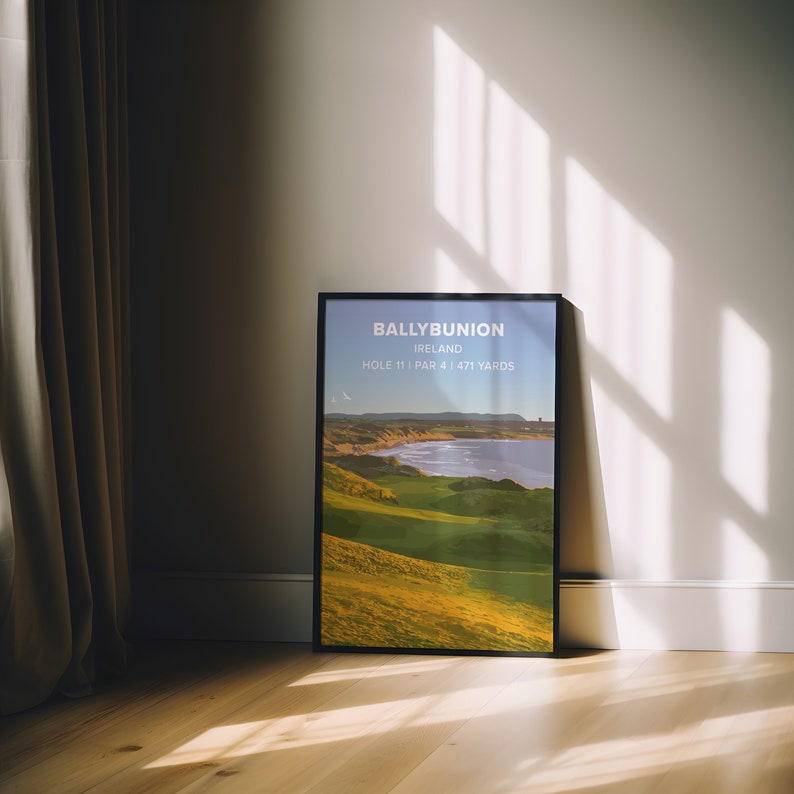 Ballybunion Golf Print | Old Course Golf Poster | Golf Wall Art ...